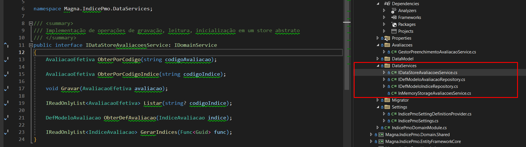 Implementação das funcionalidades - MITH